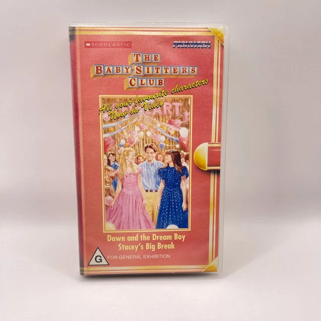 THE BABY SITTERS Club Dawn and the Dream Boy/ Stacey's Big Break (VHS ...
