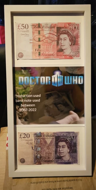 DOCTOR WHO ORIGINAL Prop notes display. Production Made, 20 Seen in The ...