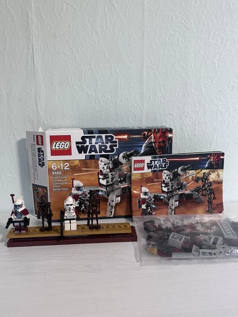 LEGO STAR WARS: Clone Trooper & Commando Droid Battle Pack (9488), Used ...