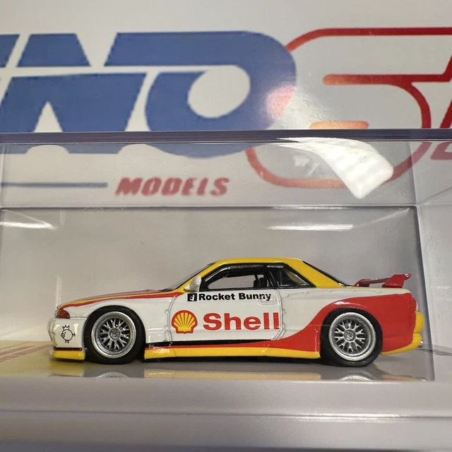 INNO64 NISSAN SKYLINE GT-R [R32] - Shell Pandem Rocket Bunny - BOXED ...