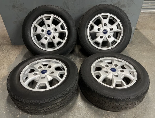 GENUINE OEM FORD TRANSIT MK8 CUSTOM 16” 5x160 ALLOY WHEELS + TYRES MK7 ...