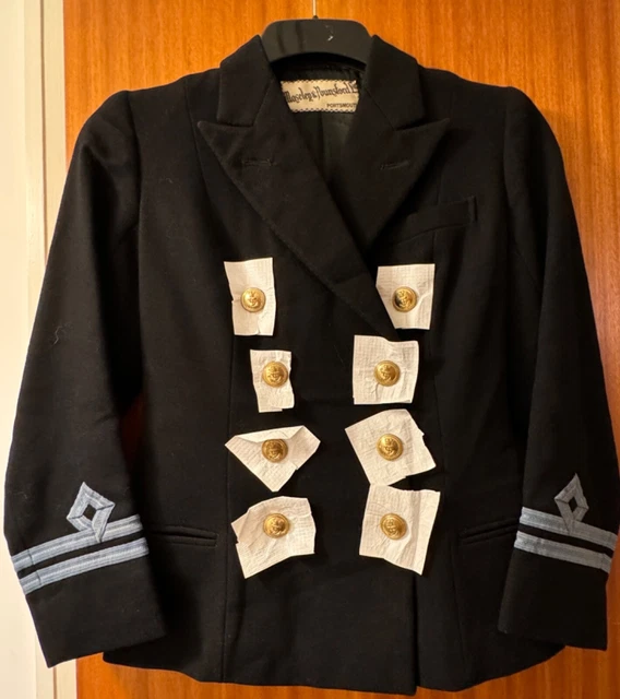 VINTAGE ROYAL NAVY Wren Uniform Jacket 1st/2nd Officer Used. £99.48 ...