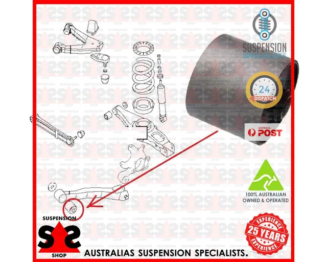 REAR AXLE UPPER Mounting, Control/Trailing Arm Suit MITSUBISHI Pajero Iv (V8_W, £27.72 - PicClick UK