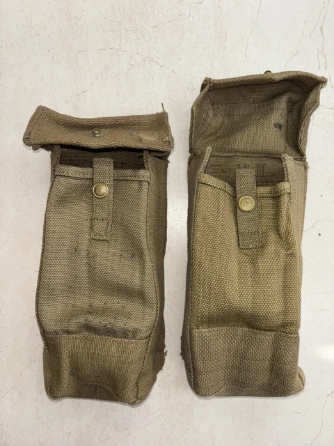 BRITISH ARMY 37 Pattern Mark III Ammo Pouch £24.99 - PicClick UK