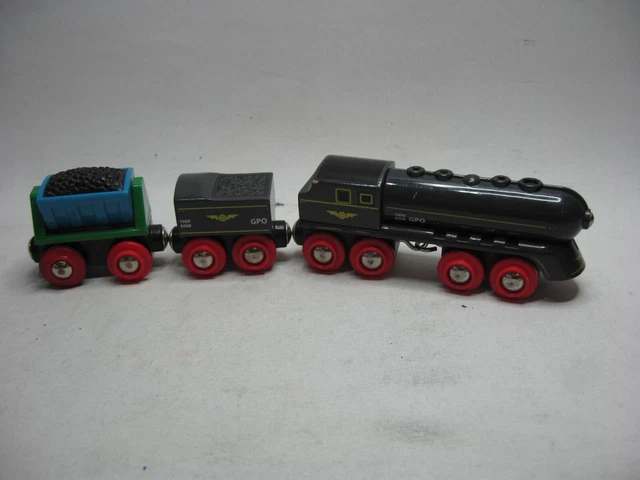 BRIO GPO STEAM ENGINE TRAIN For Wooden Train Track Set ( Brio Thomas ...