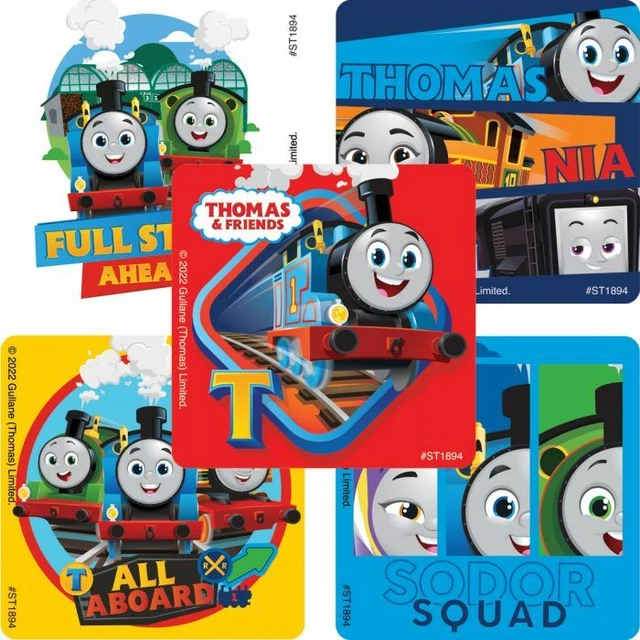 THOMAS THE TANK Engine Stickers x 5 - Thomas Sticker - Birthday Party ...