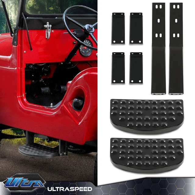 KIT ÉTAPE LATÉRALE Willys CJ2A CJ3A CJ3B M38 CJ5 Jeep production neuf ...