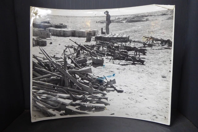 WW2 BRITISH CAPTURE Of Italian Troops Weapons Mersa Matruh War Military ...