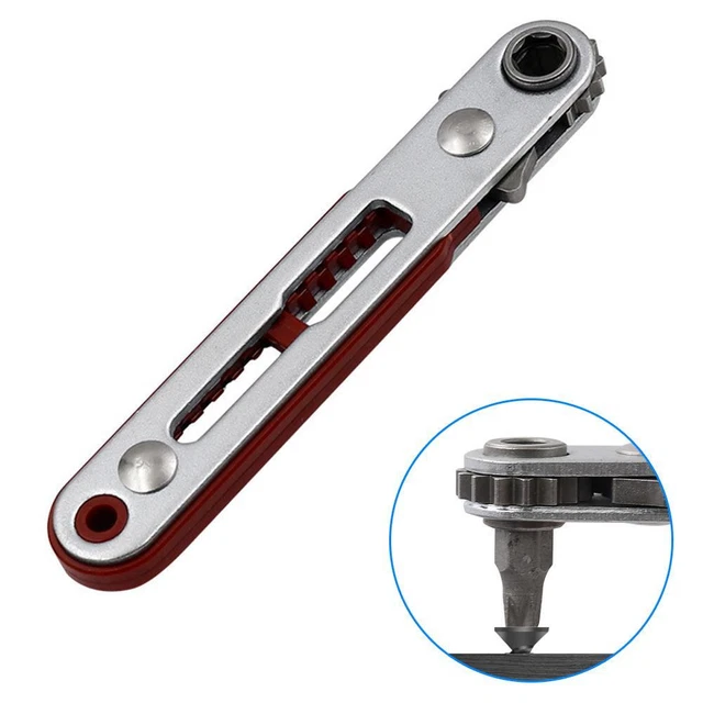 MINI RATCHET WRENCH Screwdriver-Set 90 Degree Offset Screwdriver-Handle ...