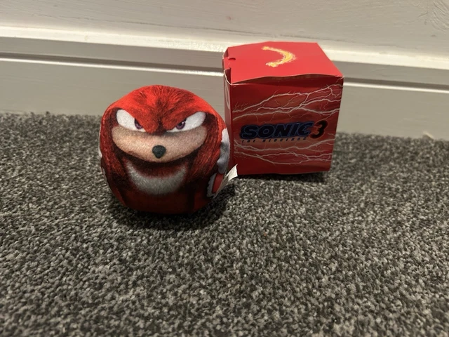 MCDONALDS HAPPY MEAL Toy 2025 UK Sonic 3 Hedgehog Plush Toys With Box £3.84 - PicClick UK
