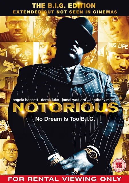 NOTORIOUS (DVD) DEREK Luke Anthony Mackie Charles Malik Whitfield Jamal ...