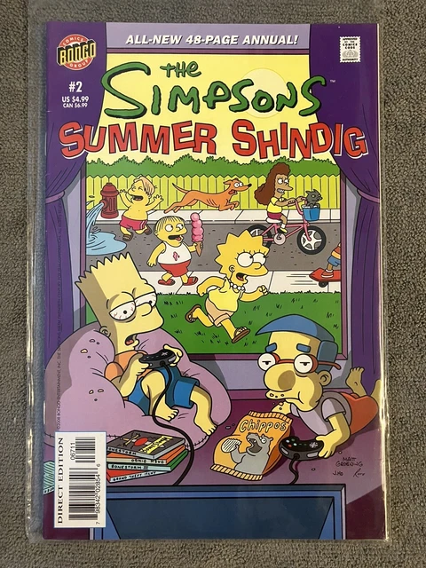 SIMPSONS SUMMER SHINDIG #2 Vf/Nm 2008 Bongo Comics EUR 8,30 - PicClick FR