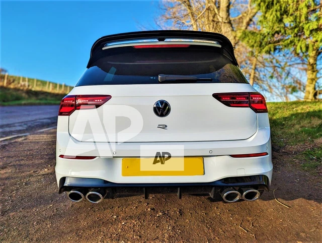 VW GOLF MK8 R GTD GTI 'CS Clubsport Style' Gloss Black Boot Spoiler UK ...