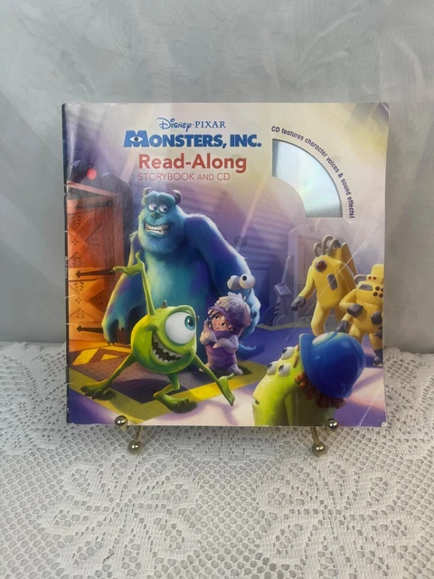 MONSTERS, INC. READ-ALONG Storybook and CD [ paperback ] Disney Book ...
