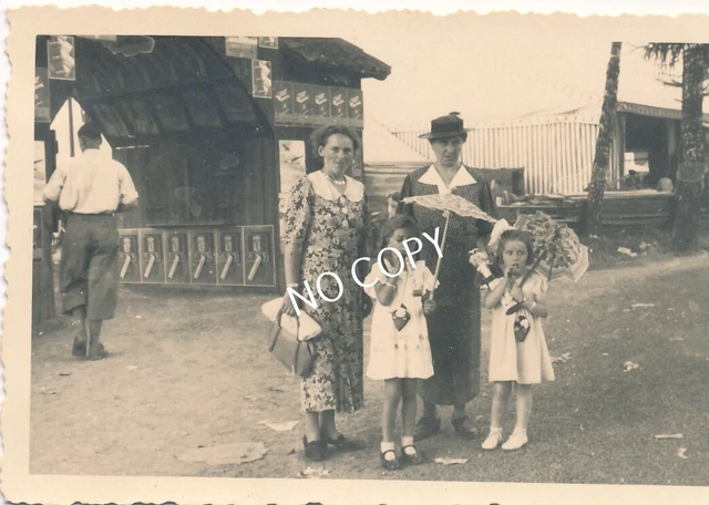 FOTO WK 2 Familie Ausflug Dinkelsbühl 1937 Franken Deutschland A 1.13 ...