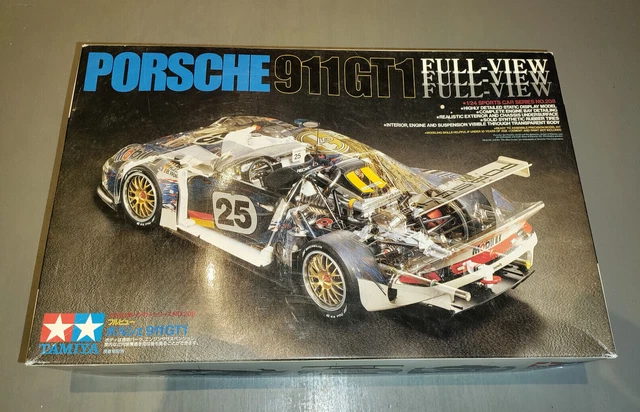 MAQUETTE PORSCHE 911 GT1 - Full-view - 1999 - TAMIYA - 1/24 comme neuve ...