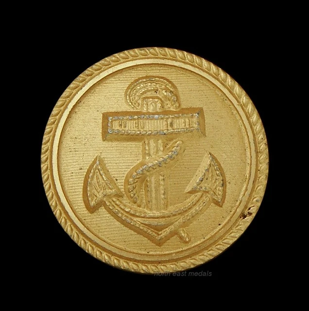 GERMAN NAVY KREIGSMARINE Officer's Gilt Uniform Button. WW2 Dated £9.99 ...