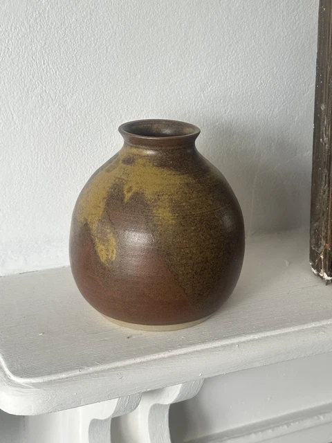 ANTIQUE BIZEN-YAKI RAKU Japanese Unglazed Pottery Bulbous Vase £71.42 ...