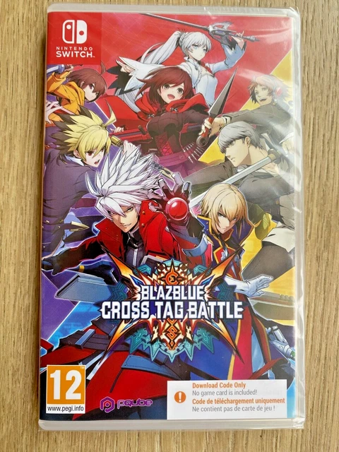 BLAZBLUE CROSS TAG Battle Switch Nintendo EU Ver *Code In Box Not ...