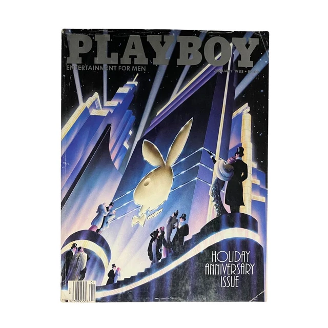 PLAYBOY MAGAZINE JANUARY 1988 Playmate Kimberley Conrad w Centerfold No ...