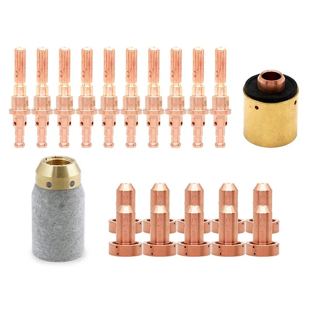 HIGH PERFORMANCE REPLACEMENT 80A Plasma Electrode Tips for SL60 SL100 ...