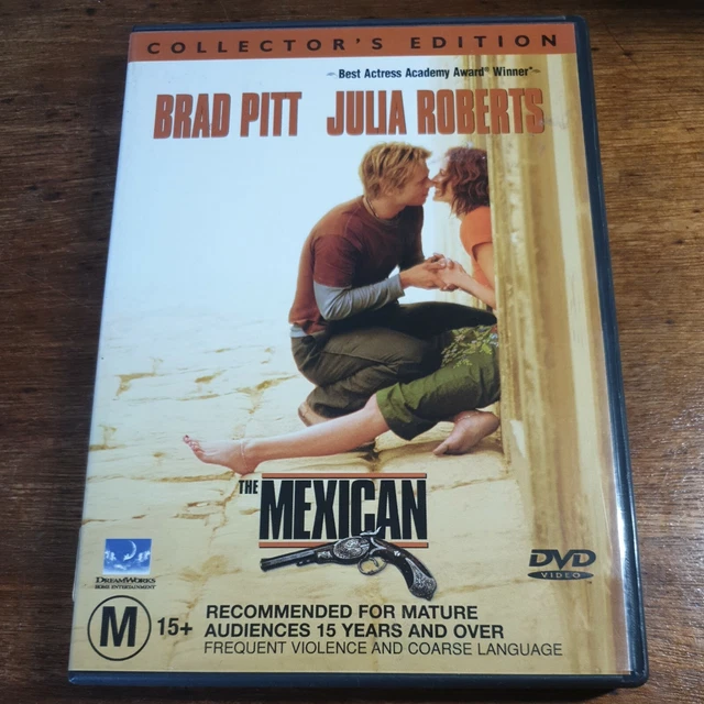THE MEXICAN DVD Julia Roberts Brad Pitt R4 LIKE NEW FREE POST £4.40 ...