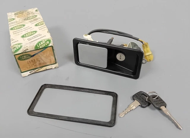 NOS GENUINE RANGE Rover Classic Front Right Outer Door Handle & Keys ...