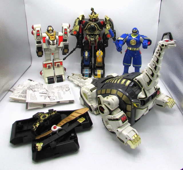 MIGHTY MORPHIN POWER Rangers Bundle Ninjor Tigerzord Megazord Titanus ...