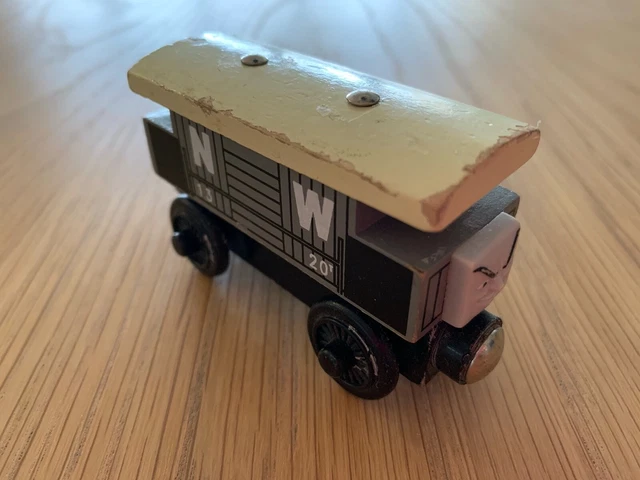 THOMAS TANK ENGINE & Friends Wooden Train - NW BRAKEVAN Carriage £10.00 ...