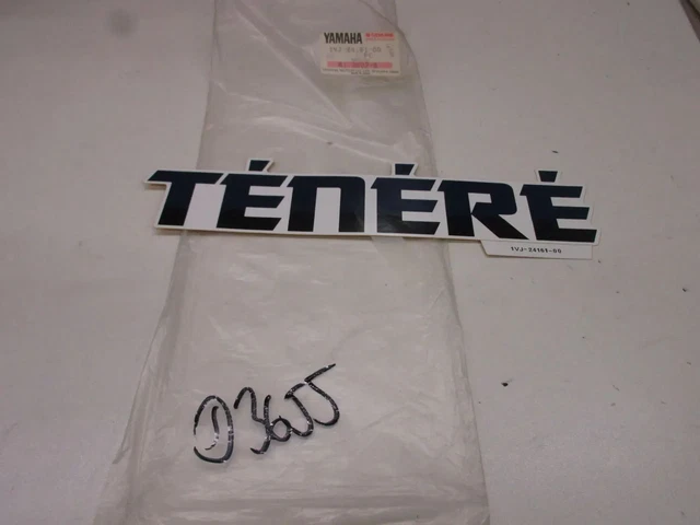 AUFKLEBER 1VJ-24161-00 D3655. Yamaha XT 600 Z Emblem Tank Logo ...