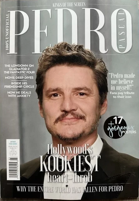 2024 PEDRO PASCAL 2025 HOLLYWOOD'S KOOKIEST HEART THROB Kings Of Screen ...