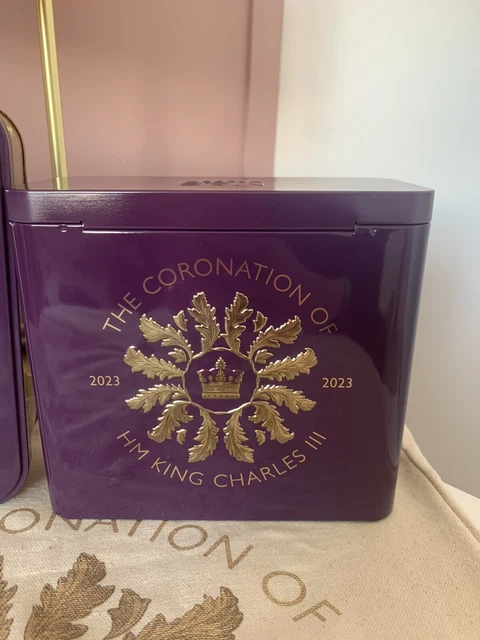 KING CHARLES III Coronation May 2023 M&S Marks & Spencer Tea Caddy 80 ... KING CHARLES III Coronation May 2023 M&S Marks & Spencer Tea Caddy 80 ...