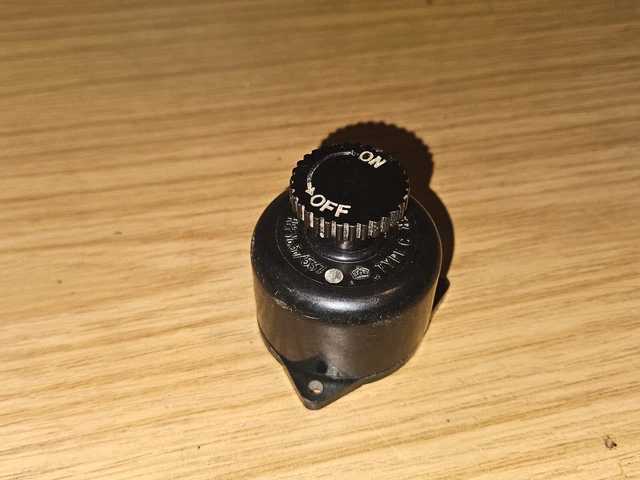 WW2 WWII RAF 40's Aircraft Cockpit Instrument Panel Type C Dimmer ...