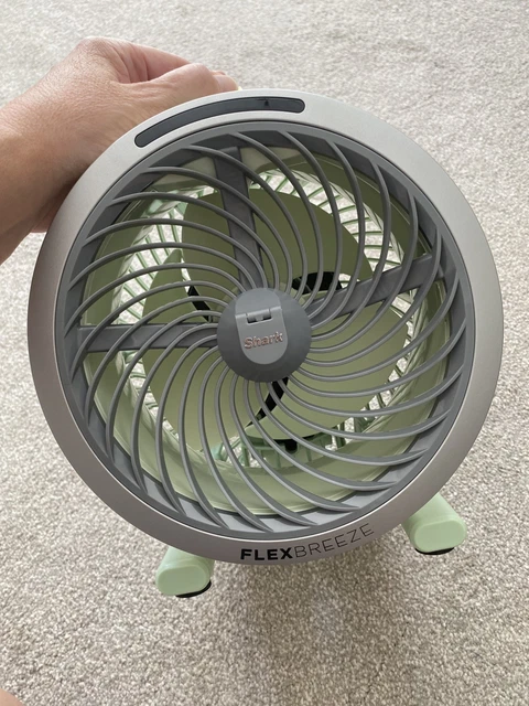 SHARK FLEXBREEZE HYDROGO Cordless Portable Misting Fan Green Brand New ...