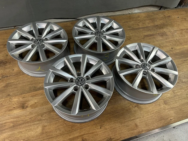 LOT ORIGINAL JANTES en Alliage Novara Golf 7 Sportsvan 5G0601025BQ 6 ...