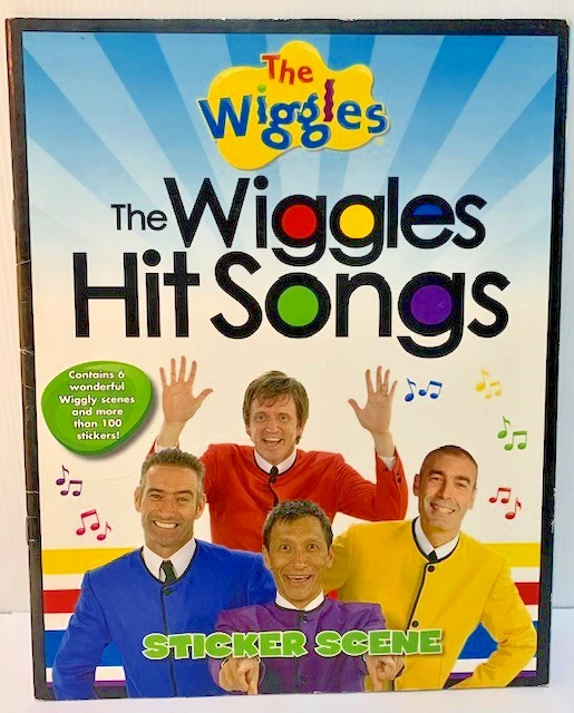 THE WIGGLES HIT Songs Sticker Scene Activity Book 2011 Originals ...