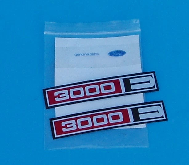 FORD 3000E BADGE Inserts, Capri Mk1, New Genuine Ford, £12.95 - PicClick UK