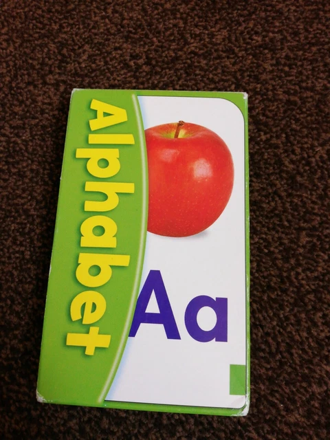 KIDS ALPHABET ABC Flash Cards - (EN SP) 52 Cards & 4 Activity - Fun ...