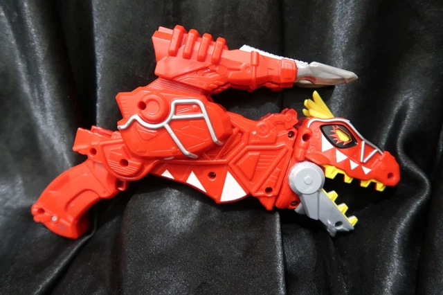 POWER RANGERS DELUXE Dino Charge Morpher Cosplay Red T-Rex Gun ...