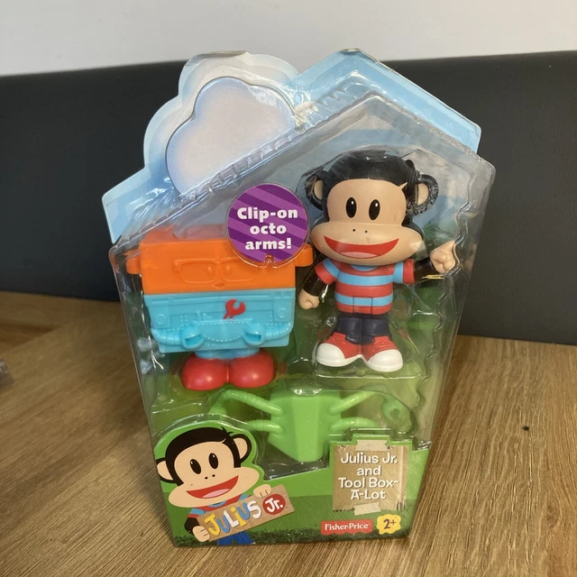 JULIUS JR FIGURE Pack julius monkey and tool box-a-lot Fisher-Price ...