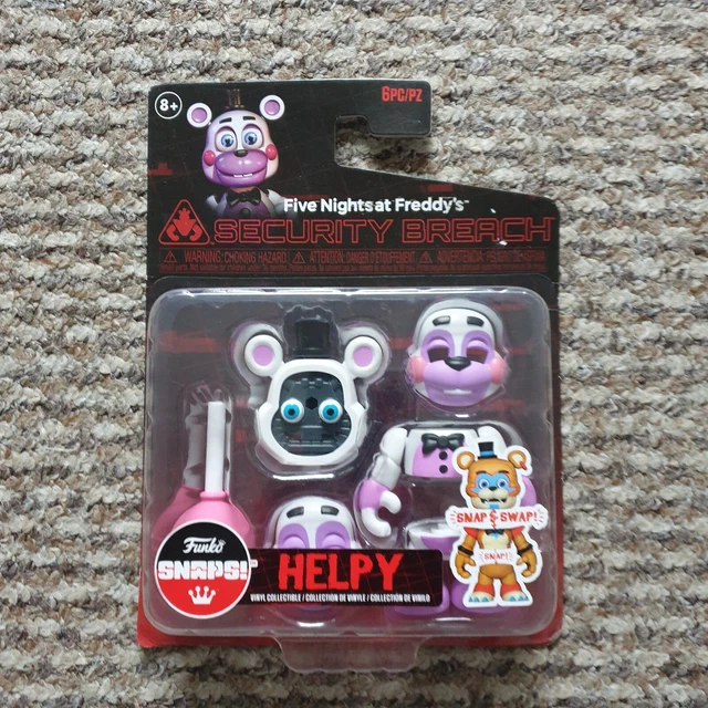 FNAF FUNKO FIVE Nights At Freddy’s Security Breach Helpy Figure NEW £14 ...