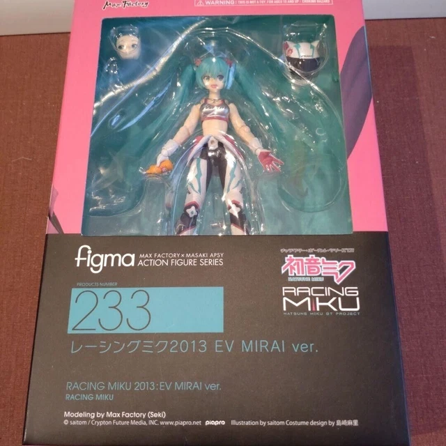 FIGMA RACING MIKU 2013 EV MIRAI ver. Figurine Max Hatsune Miku Japon EUR 72,06 - PicClick FR