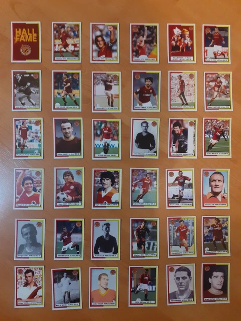 HALL OF FAME As Roma 35 Figurine / Cards As Roma Legends Story EUR 21 ...