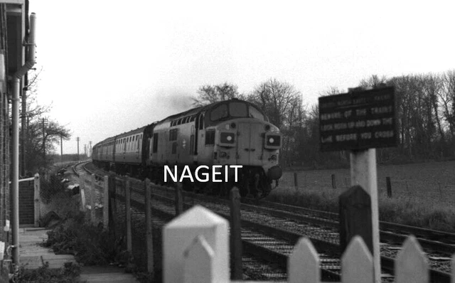 2 X 35mm Railway Negative LOCO No 37097 AT BENHALL SUFFOLK 1981 #7484 £ ...