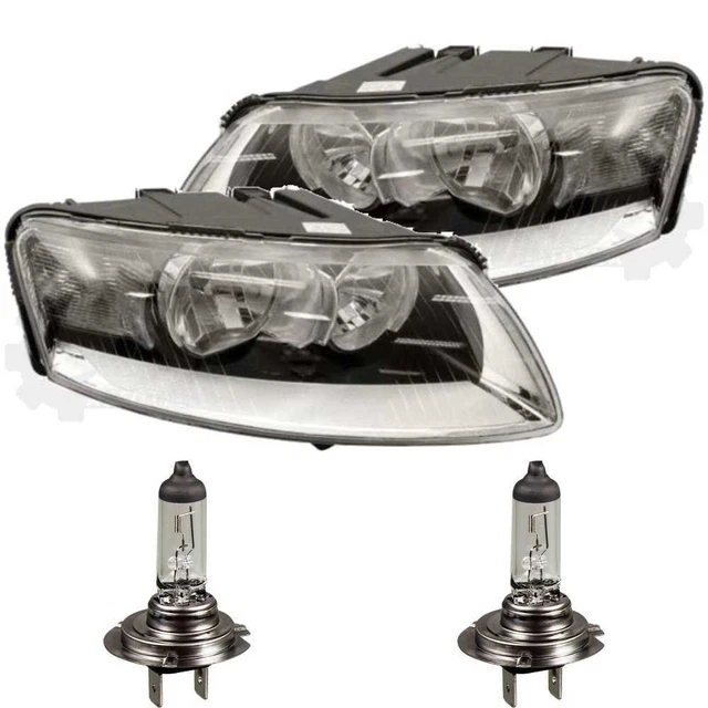 PHARE HALOGÈNE KIT pour Audi A6 10.08- > H7/H15 avec Moteur Incl ...