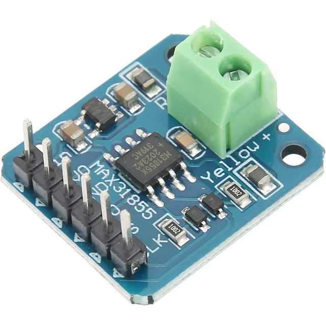 TABLEAU DE RUPTURE thermocouple avec MAX31855 pour mesure précise de la ...