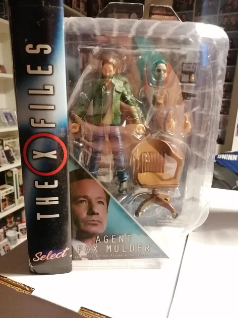 DIAMOND SELECT THE X Files FBI Agent Fox Mulder Action Figure Rare ...