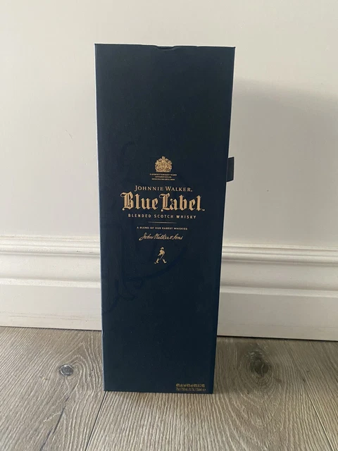 JOHNNIE WALKER BLUE Label Blended Scotch Whisky 750ml Empty Box £7.90 ...