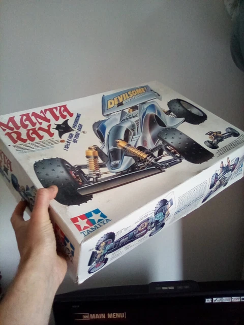 TAMIYA RC CAR 1/10th Scale Manta Ray box Only 1990 £38.00 - PicClick UK