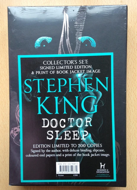 DOCTOR SLEEP STEPHEN King LIMITED EDITION 200 copies Autographed SIGNED ...